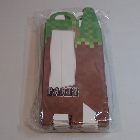 Mootycapa | Party Supplies | Pixel Birthday Party Supplies | Poshmark